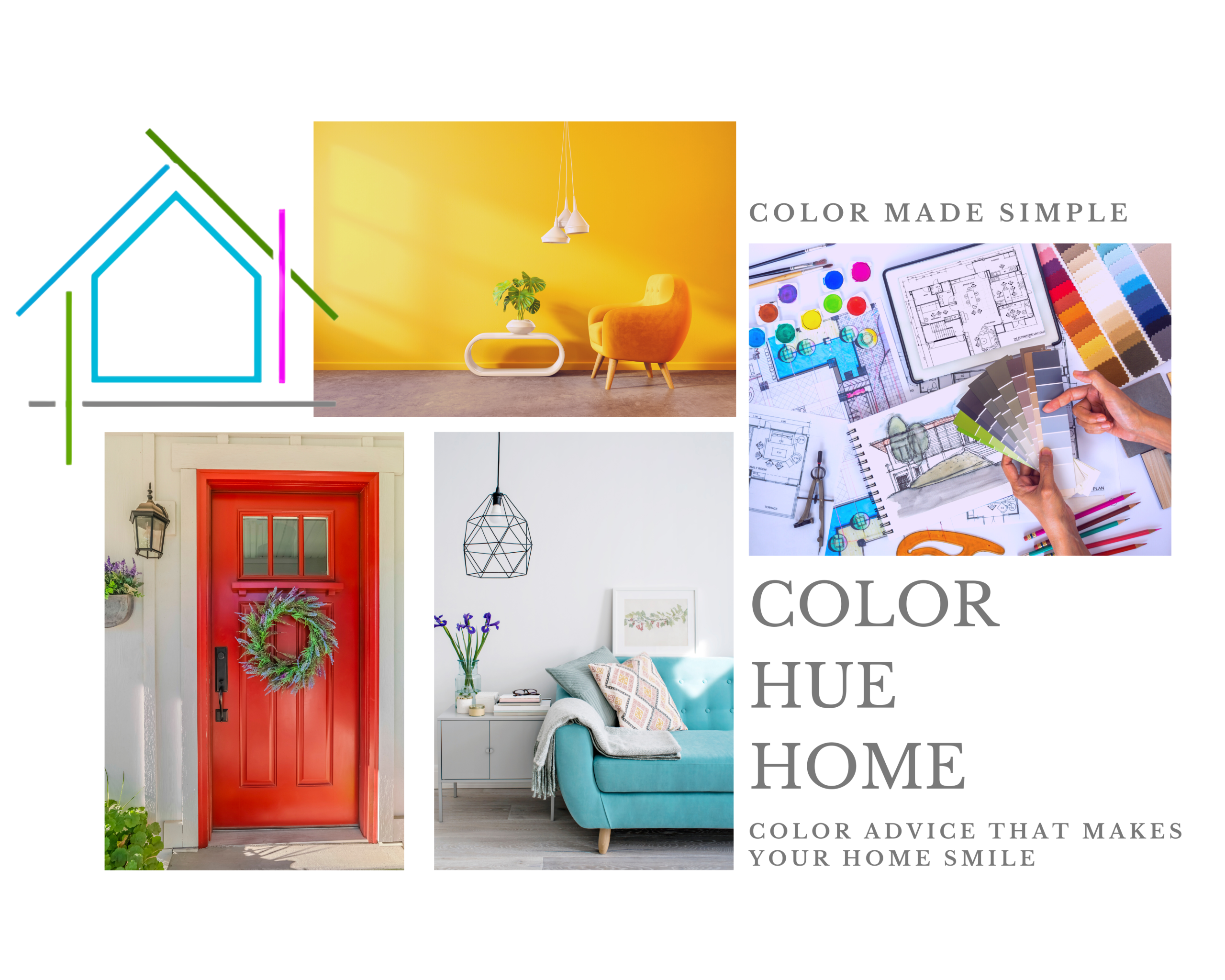 Color Hue Home |Zero-stress color and design help—online